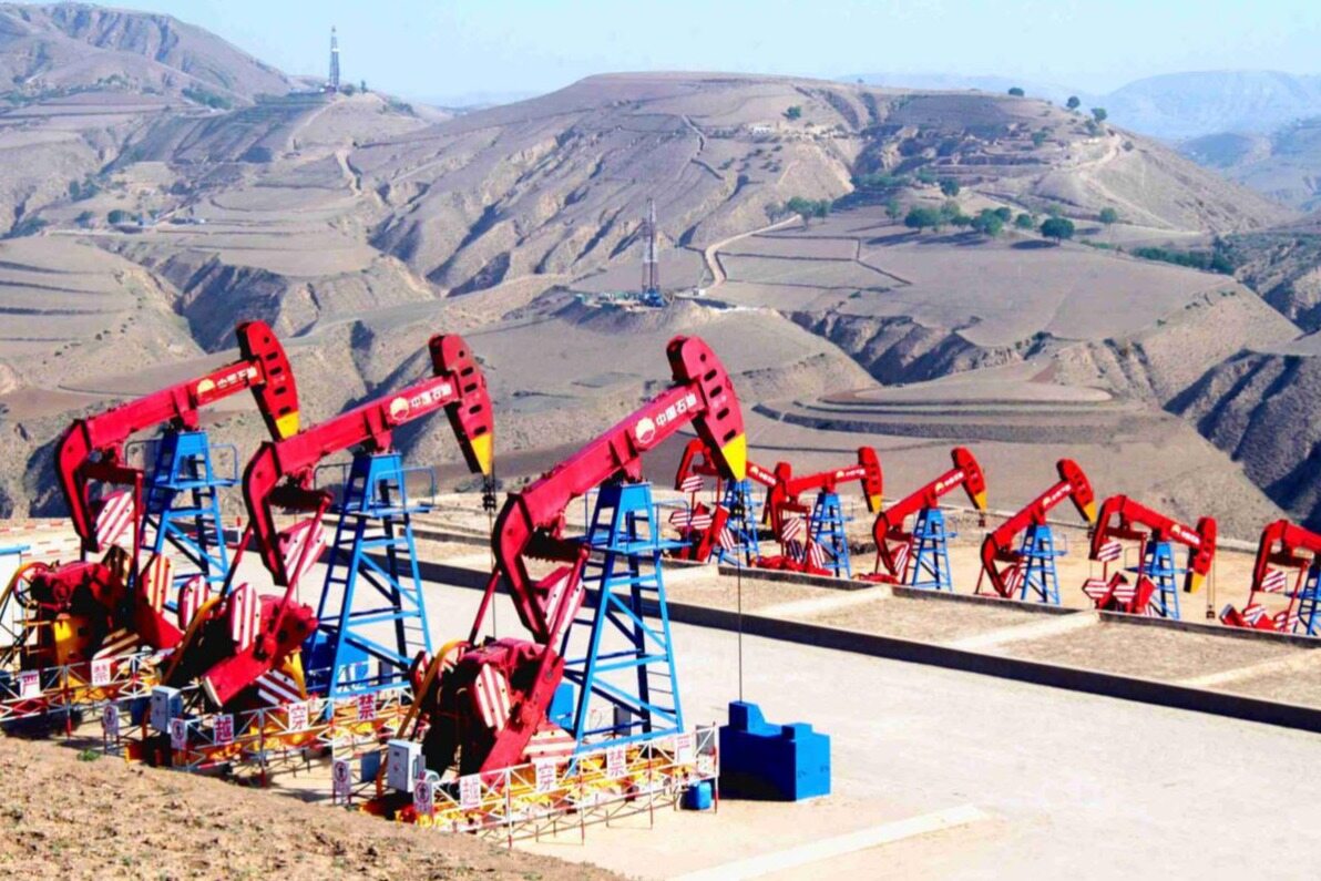 China has built a gas area with an annual output of 50 billion cubic ...