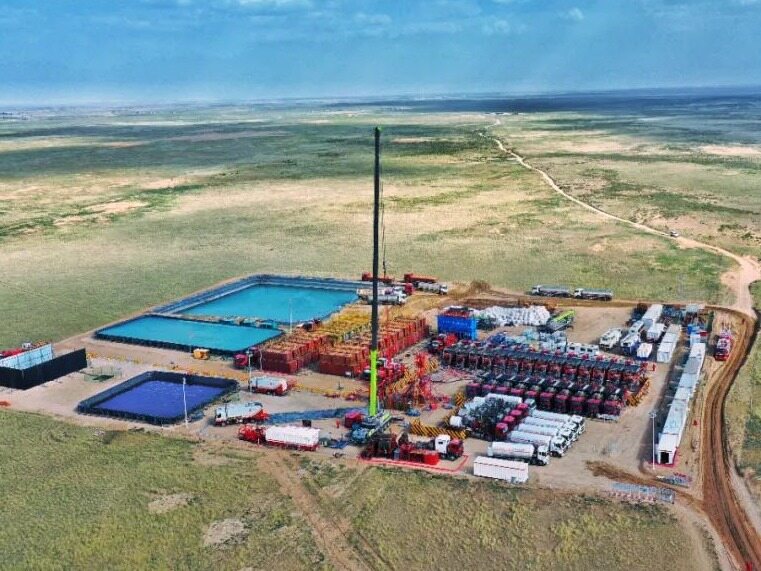 China's gas producing area with an annual output of 50 billion m3 was ...