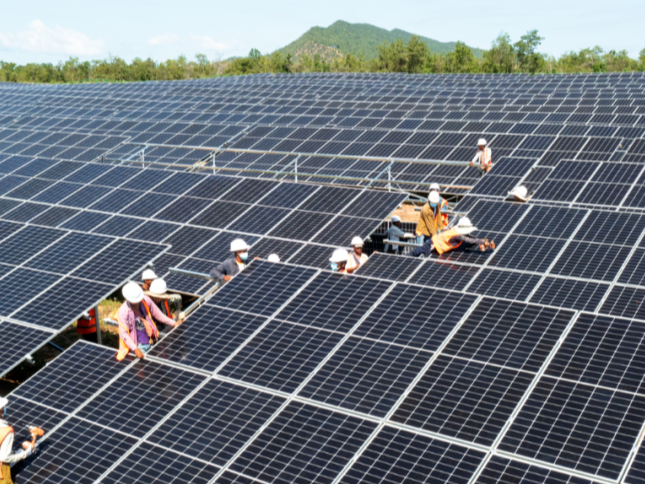 Myanmar Kyeong Photovoltaic Power Station grid-connected power ...