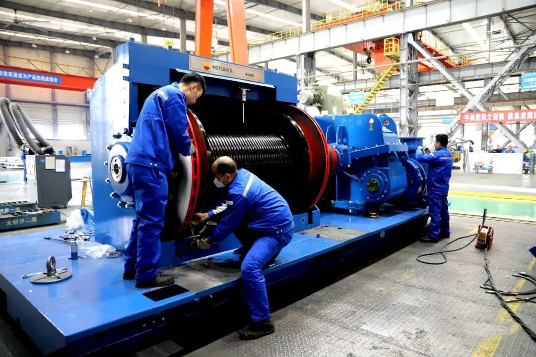 BOMCO's first 5,000-meter drilling rig in the New Year completed ...