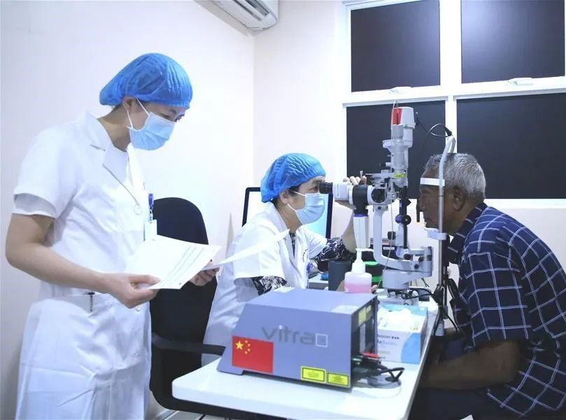 China-aided Maldives Eye Center restarts--Seetao