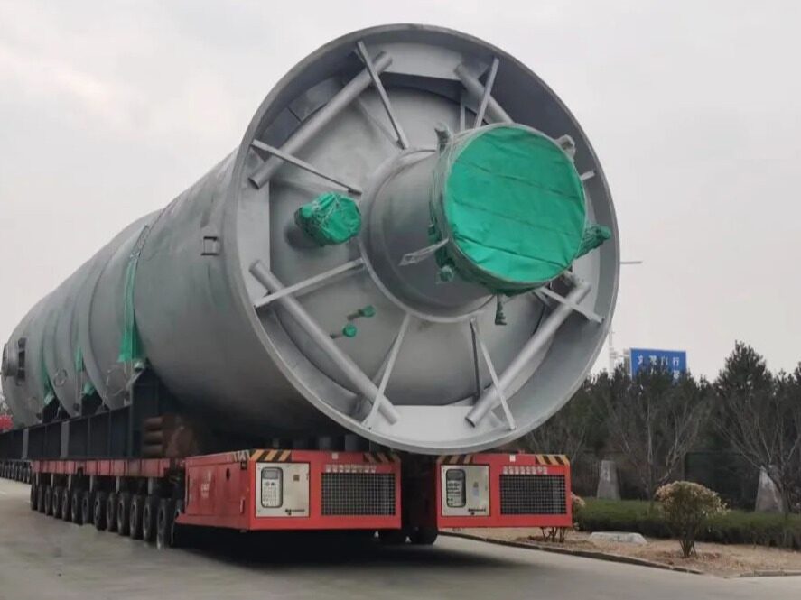 The first set of styrene plant reactor feed vaporizer was successfully ...