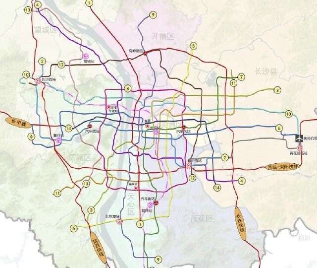 Officially clear! Changsha Rail Trsit Line 8 and Line 9 included in the ...