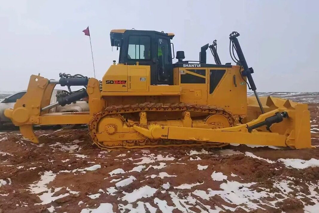 Shantui's high-horsepower bulldozers once again went to frontier mines--Seetao