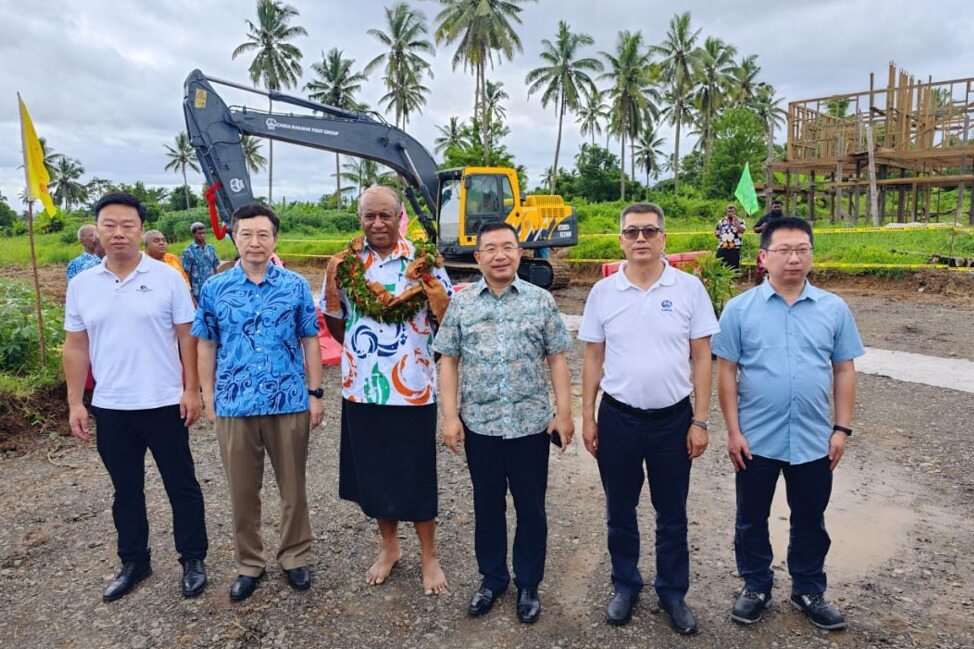 Fiji Toga Bere Beam Bridge Project Started by China Railway First Group ...