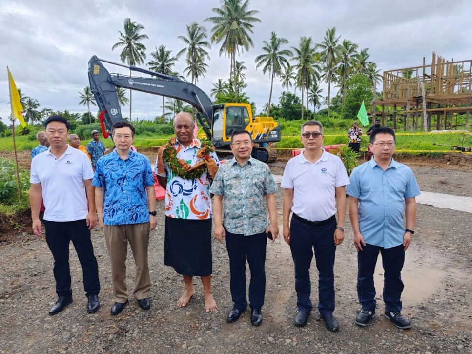 Fiji Toga Bere Beam Bridge Project Started by China Railway First Group ...