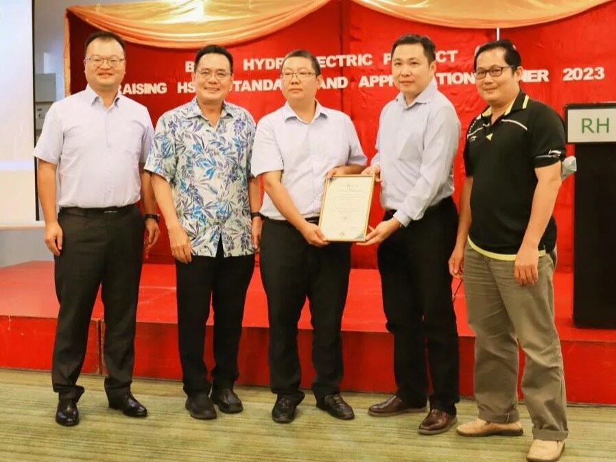 Malaysia Balai Hydropower Project Department won another award--Seetao