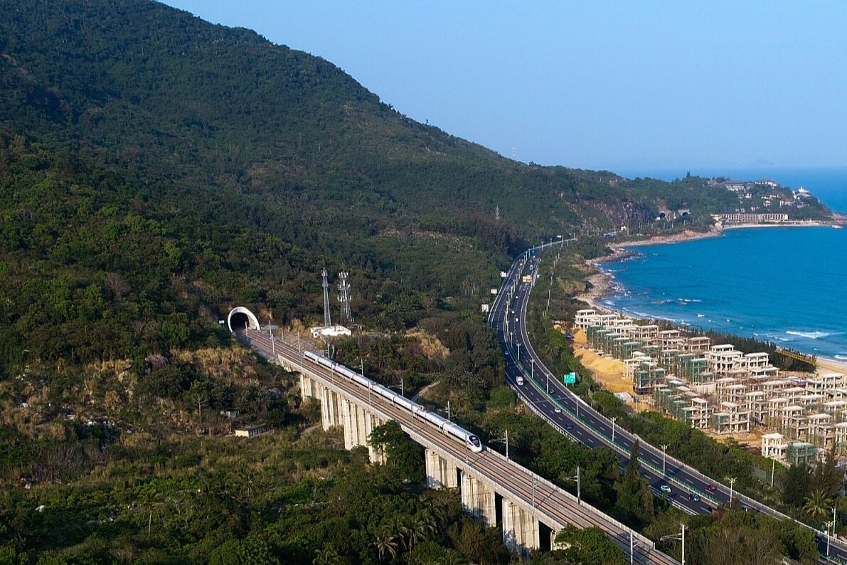 The Zhanjiang-Haikou high-speed railway project is about to start ...