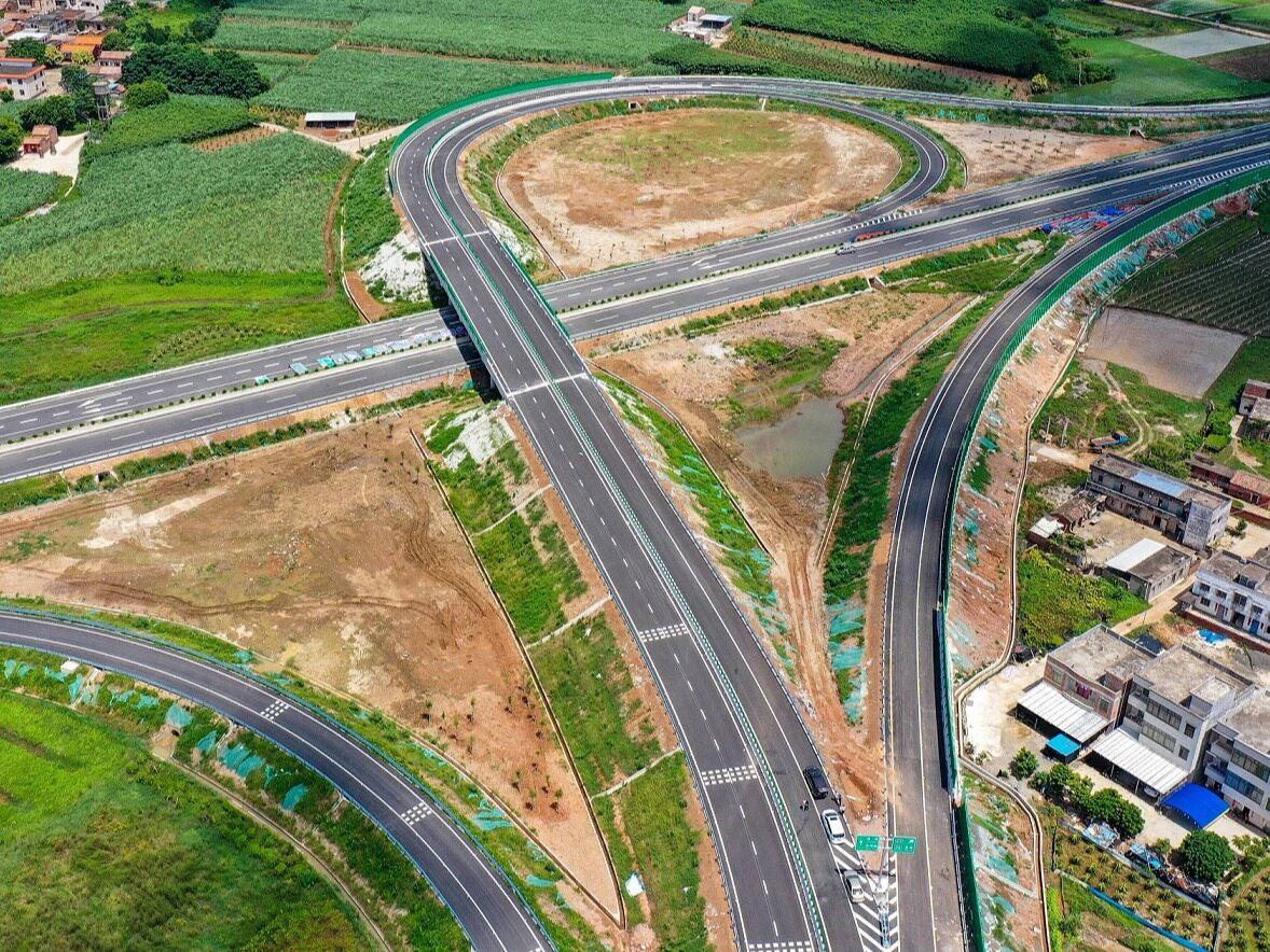 بدأ مسح وتصميم قسم Zhaoqing Gaoyao-Yunfu Luoding من طريق Fozhaoyun ...