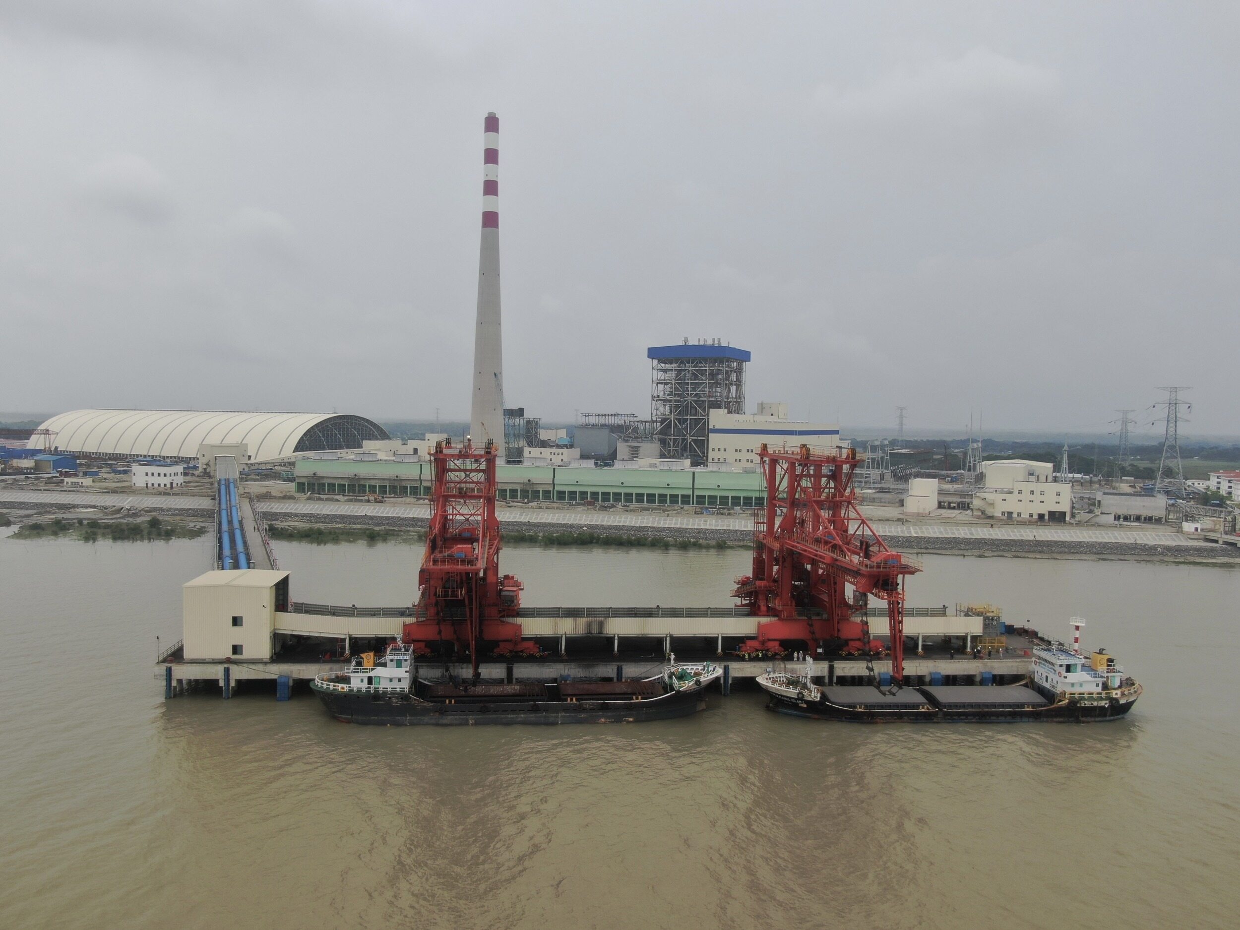 The project of Barisa Power Station in Bangladesh was highly praised ...