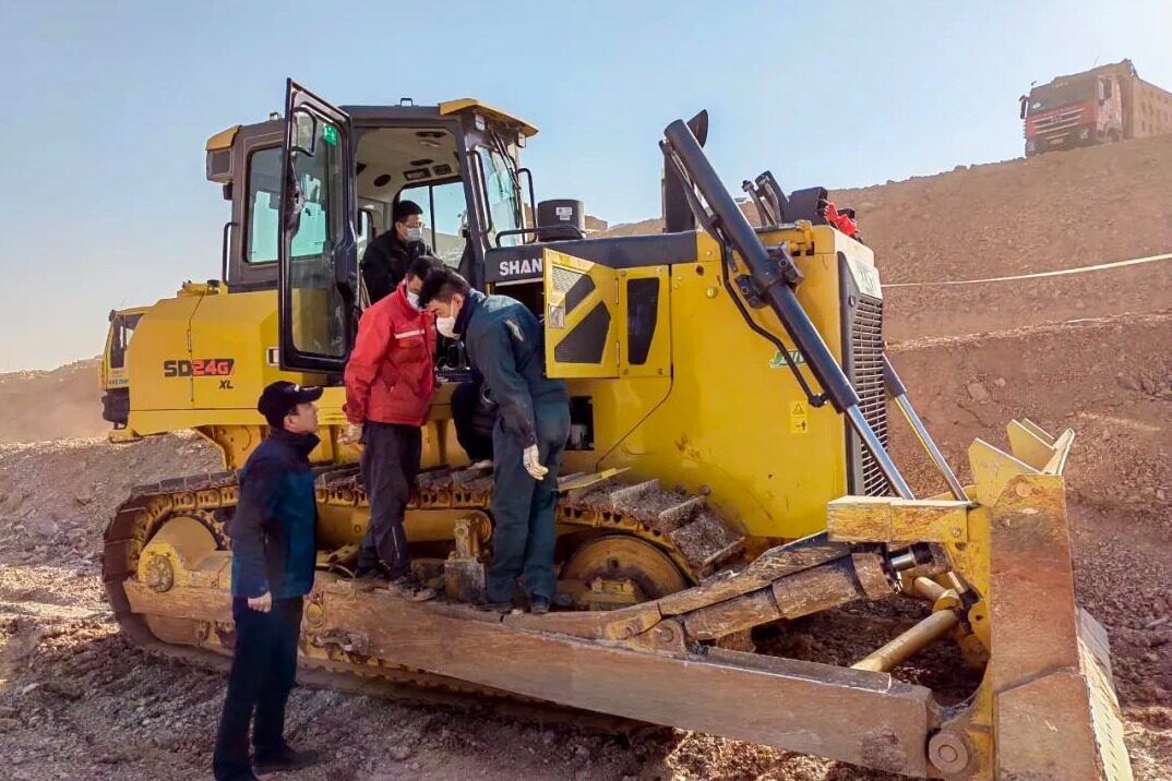 Shantui service escorted the largest industrial construction project in Yunnan--Seetao