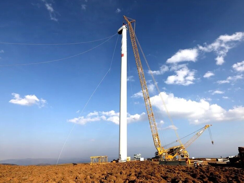 Dianzhong new energy business department wind power project fan ...