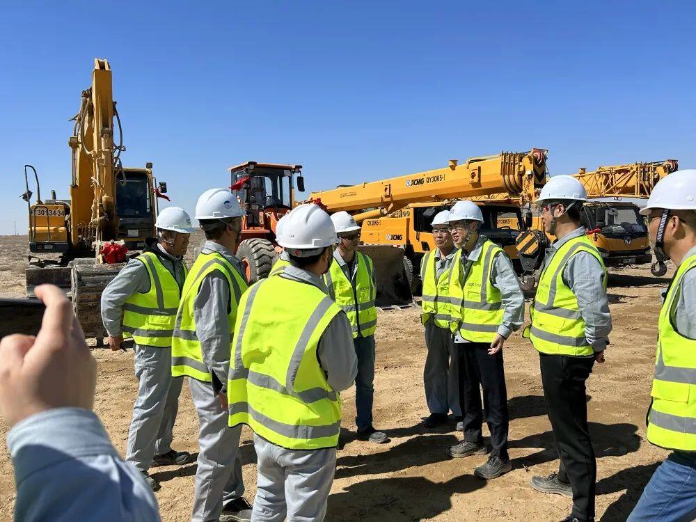 Uzbekistan wind power project substation project started--Seetao