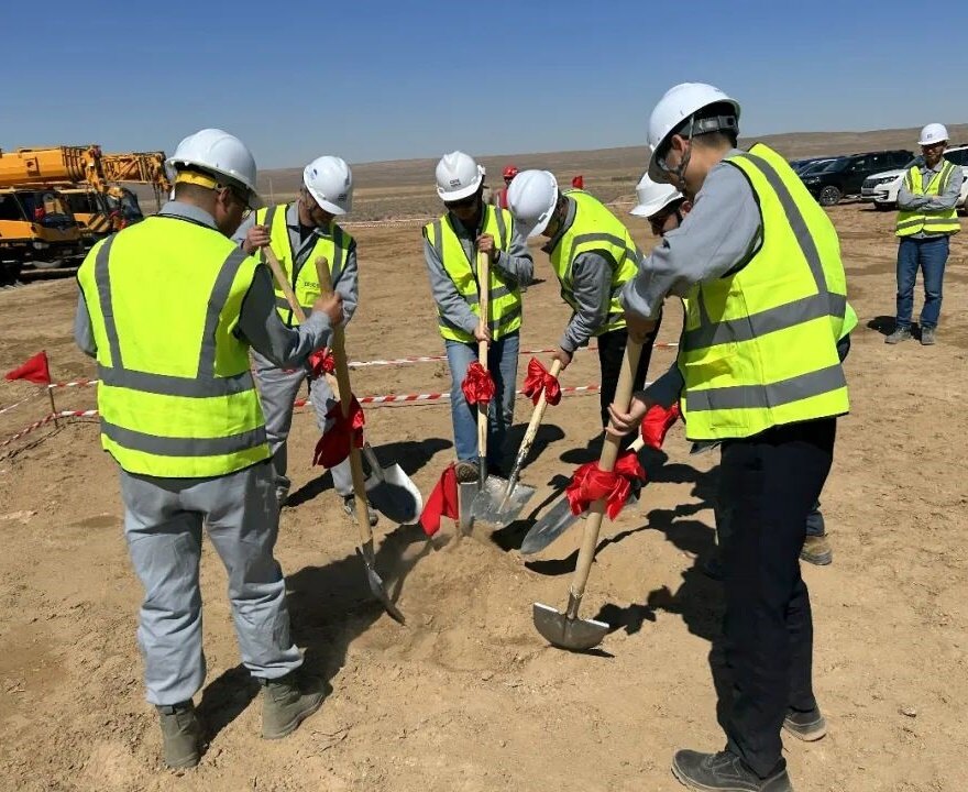 Uzbekistan wind power project substation project started--Seetao