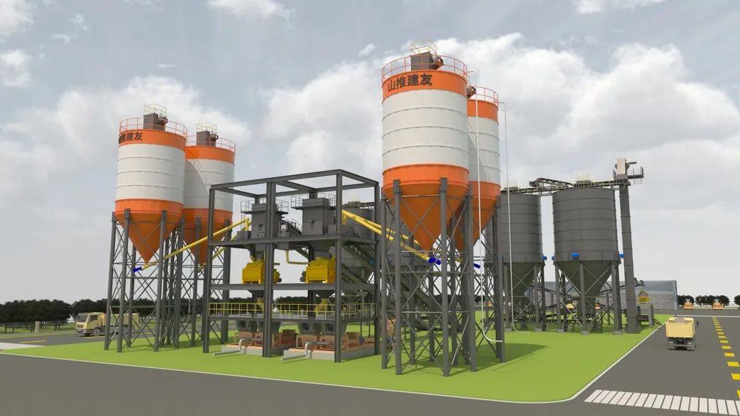 Shantui Jianyou C3M Coal Mine Paste Filling Mixing Station New Product ...