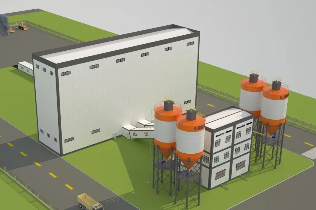 Shantui Jianyou C3M Coal Mine Paste Filling Mixing Station New Product ...