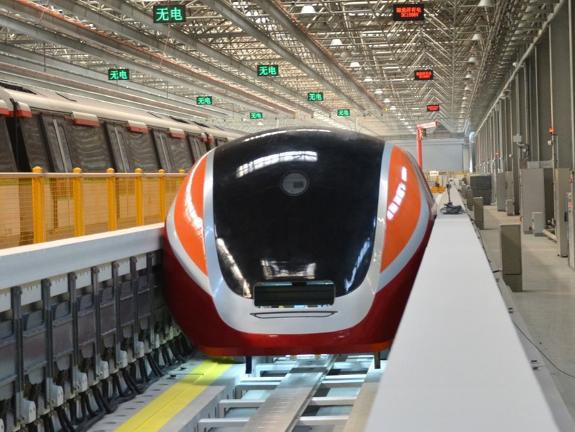 China's high-speed maglev system successfully tested for the first time ...
