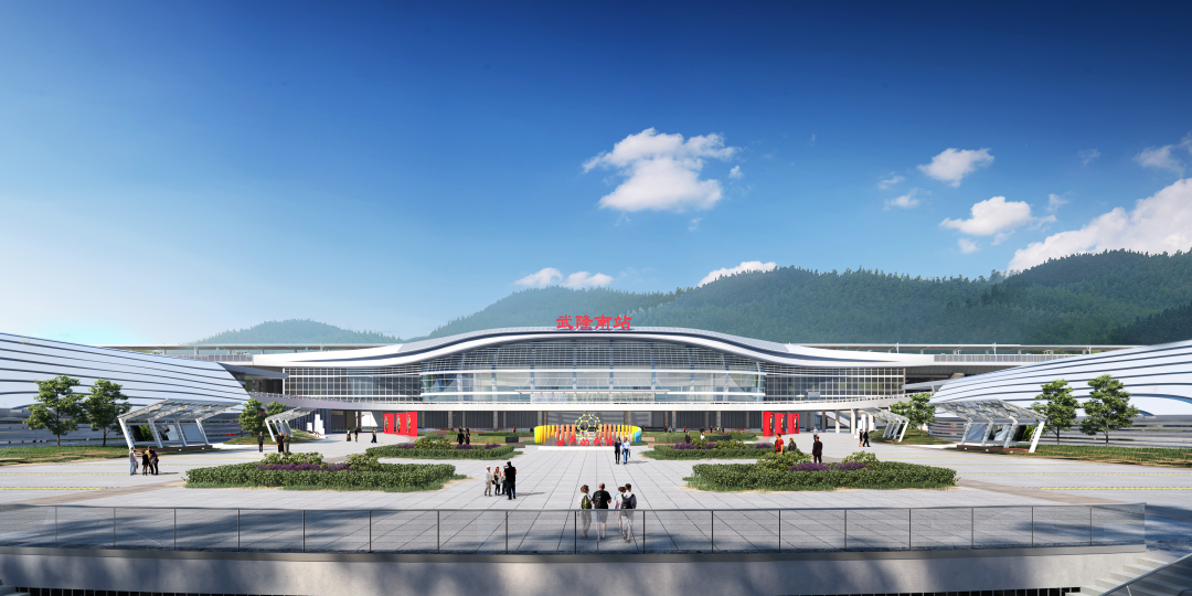 Chongqing-Qianjiang high-speed railway 6 station building project ...