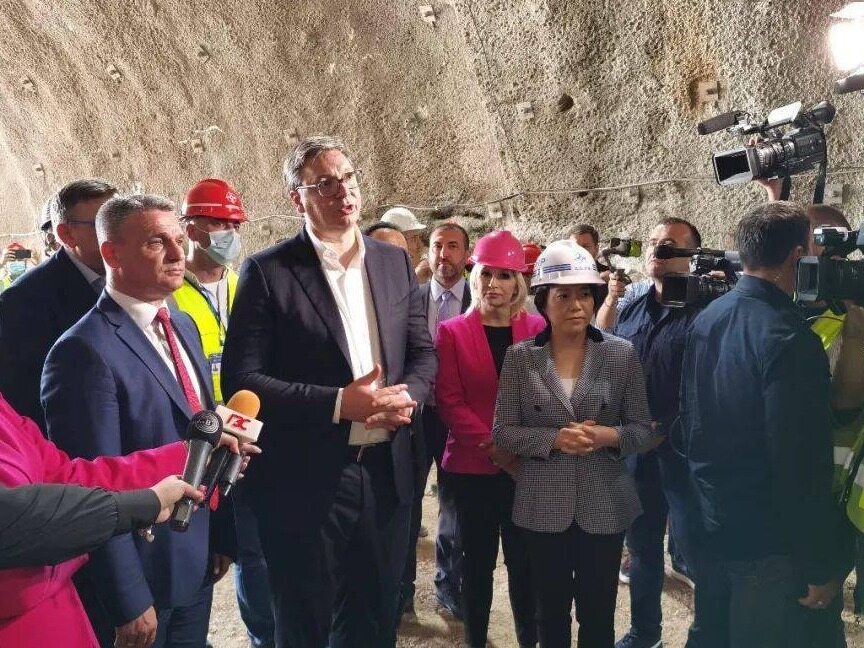 Serbia E763 Highway Project Tunnel Breakthrough--Seetao