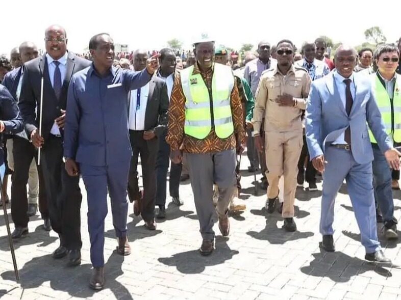 The Kenya Rural Road Project undertaken by PowerChina started ...