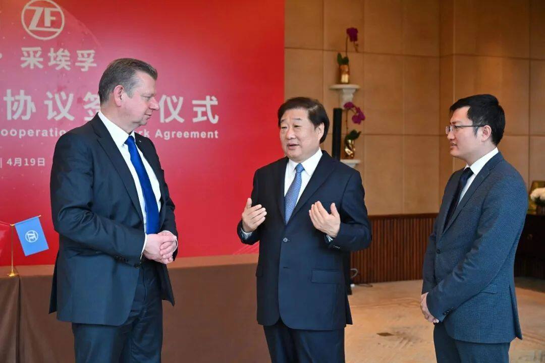 Tan Xuguang: Sinotruk and ZF achieve win-win cooperation--Seetao