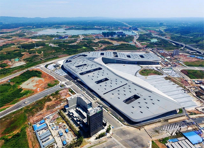 Chengdu-Zigong High-speed Railway Tianfu Station Building Project Won ...