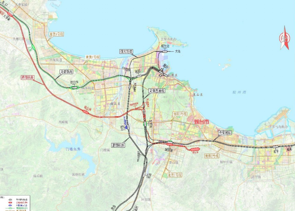 Weiyan High-speed Railway Yantai South Station Project Initially ...