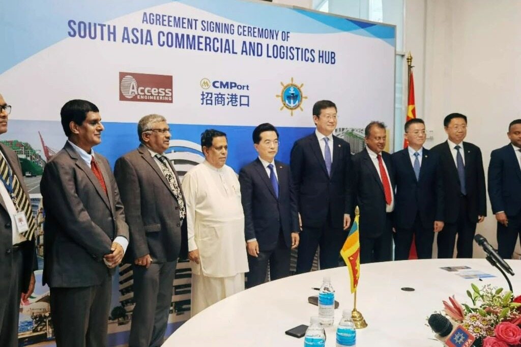 China and Sri Lanka sign South Asia logistics center project--Seetao