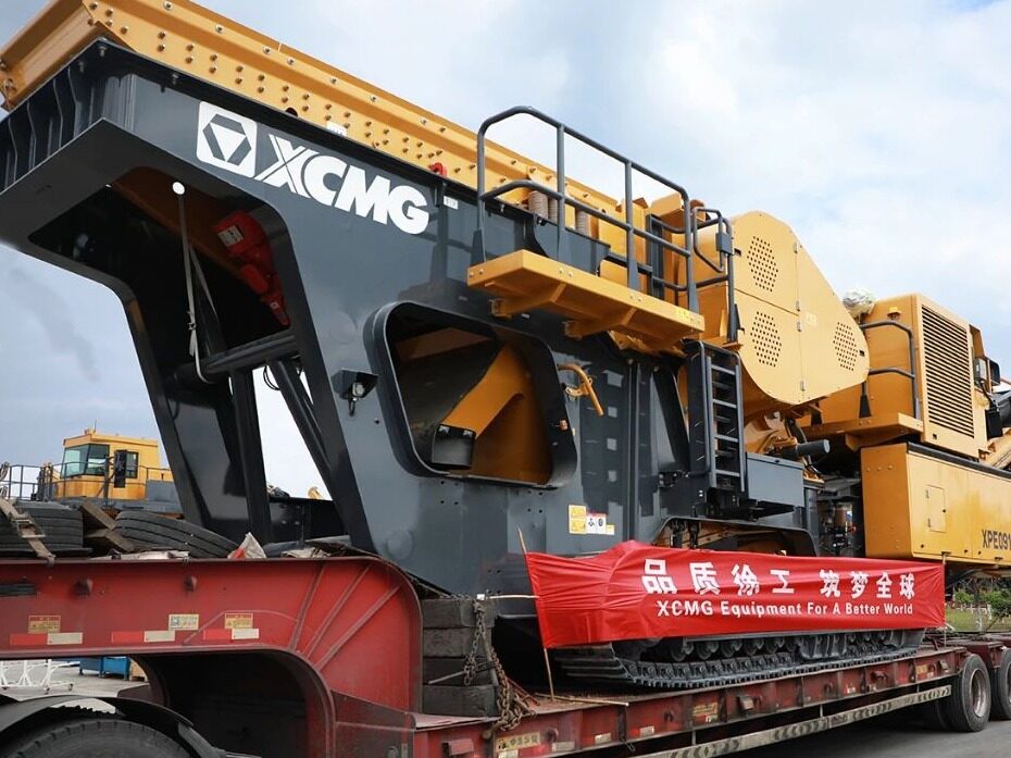 XCMG mobile crushing station exported to Central Asia in batches--Seetao