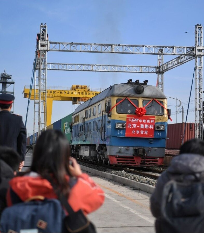 China Railway Express: Asia-Europe logistics and transportation steel ...