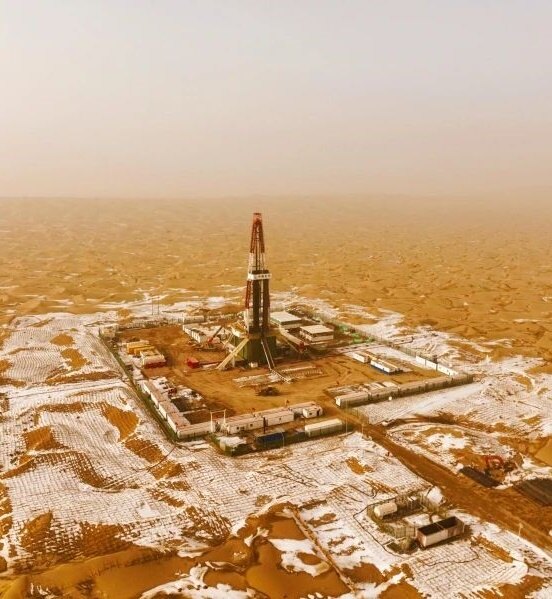 The deepest well in Asia was drilled in the Tarim Basin of Xinjiang ...