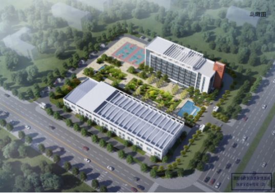 The first public training base project in Xiangyang, Hubei was put into ...