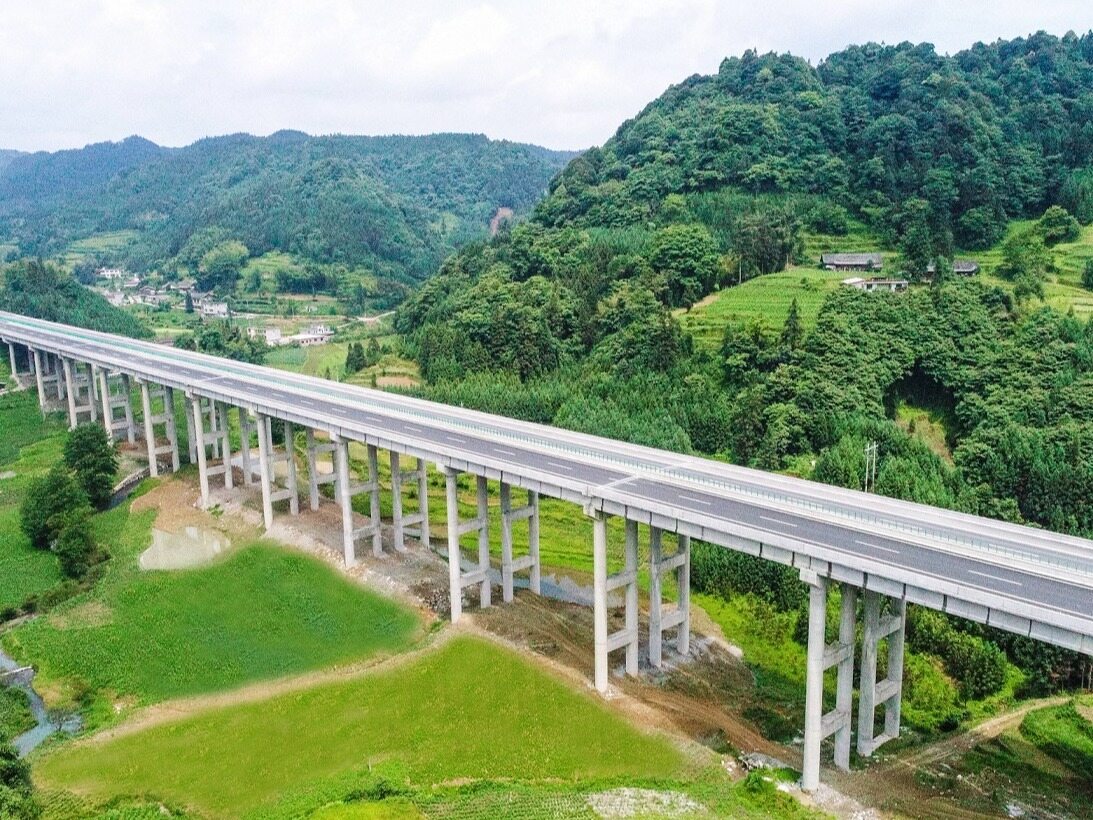Yunlong-Lushui Expressway in Yunnan Province won the bid and released ...