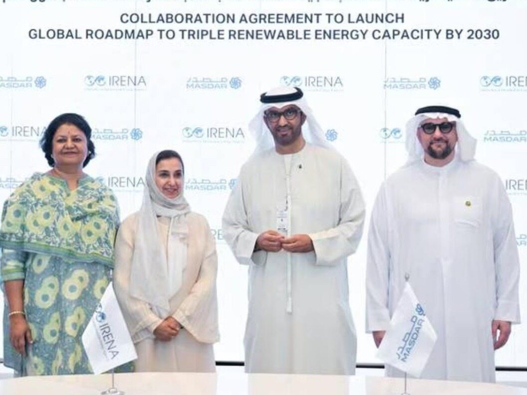 Masdar and Irena team up on project to triple global renewable energy ...