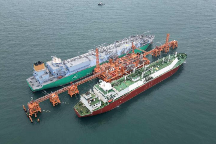 The world's largest! Hong Kong LNG (liquefied natural gas) project ...