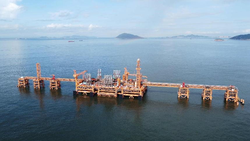 The world's largest! Hong Kong LNG (liquefied natural gas) project ...