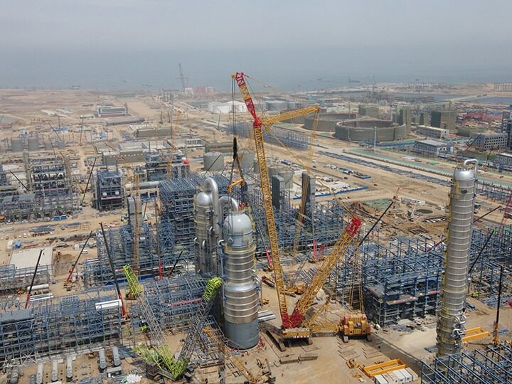 2158 tons! Asia's largest quenching water tower successfully hoisted in ...