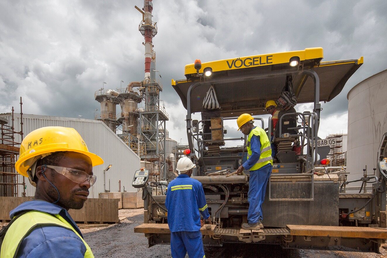 The African project undertaken by CRBC and PowerChina started ...