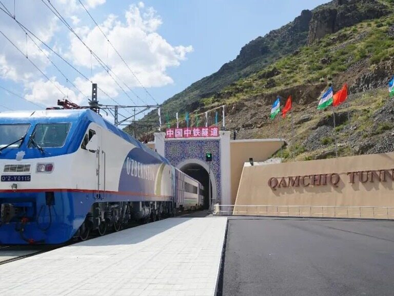 The first longest tunnel in Central Asia witnesses the strength of ...