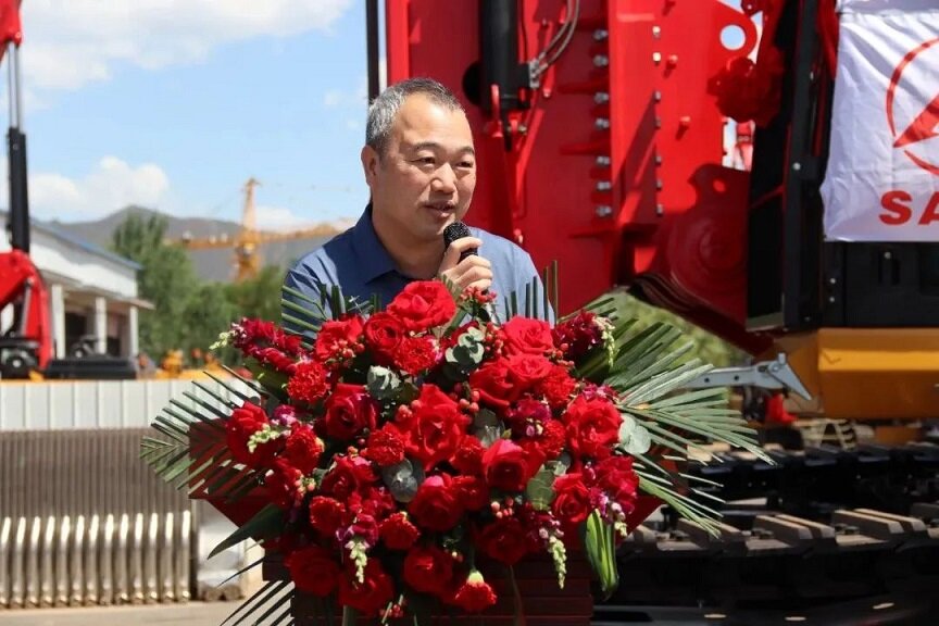 Customized SR600R for Sany rotary drilling rig successfully delivered ...
