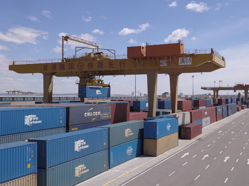 The opening of the second Central Asian new line of the Han Europe ...