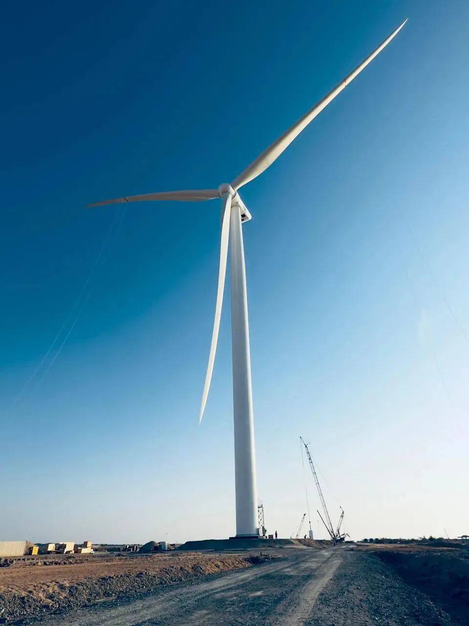 The UAE wind power project undertaken by a Chinese enterprise won an ...