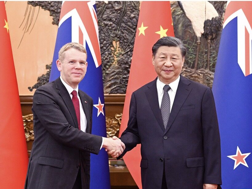 Xi jin ping meeting with the Prime Minister of Prime Minister of New ...