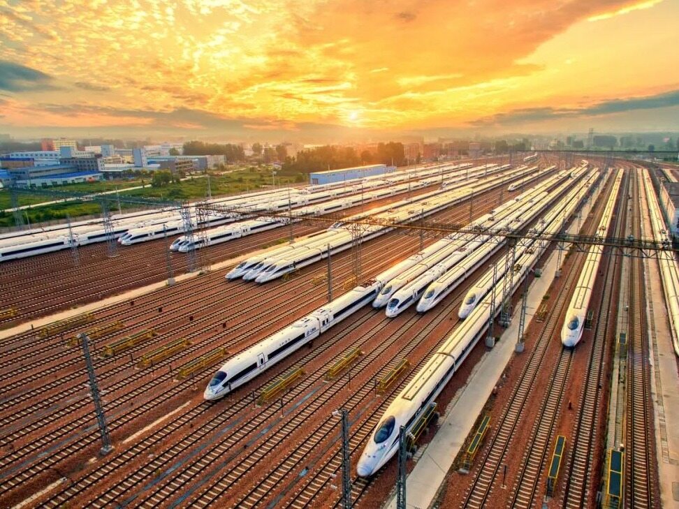 The Shouguang section of the Jinwei high-speed railway has started ...