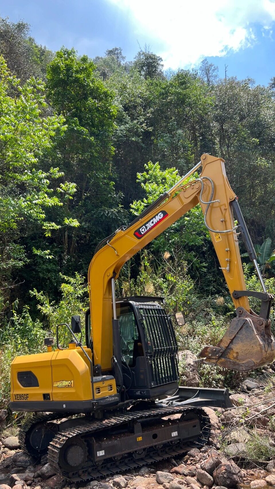 XCMG XE85GF: Forestry Light Cavalry Helps You Turn Green into Gold--Seetao