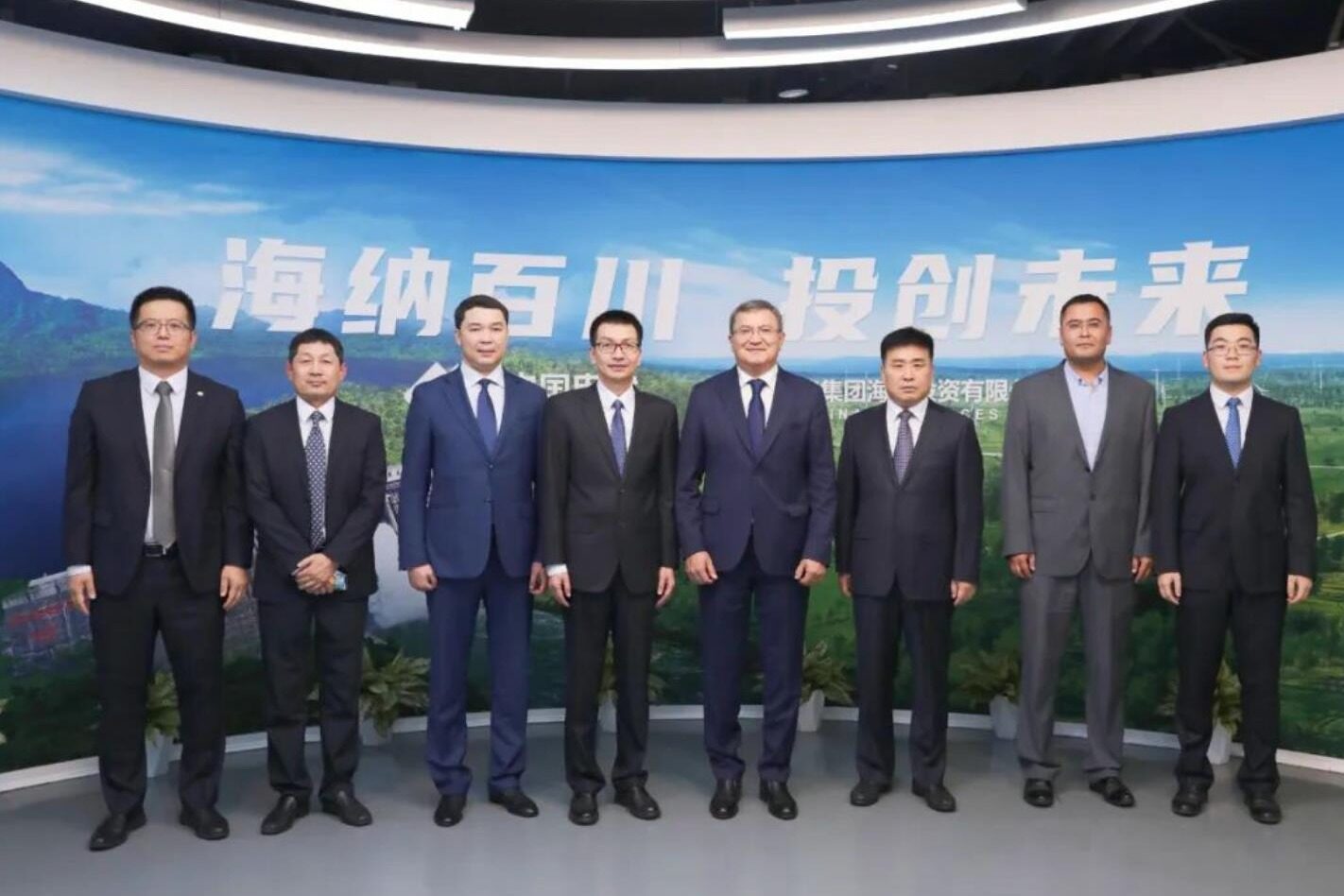 Dianjian Haitou Holds Talks with Kazakhstan Samluk Energy Company--Seetao