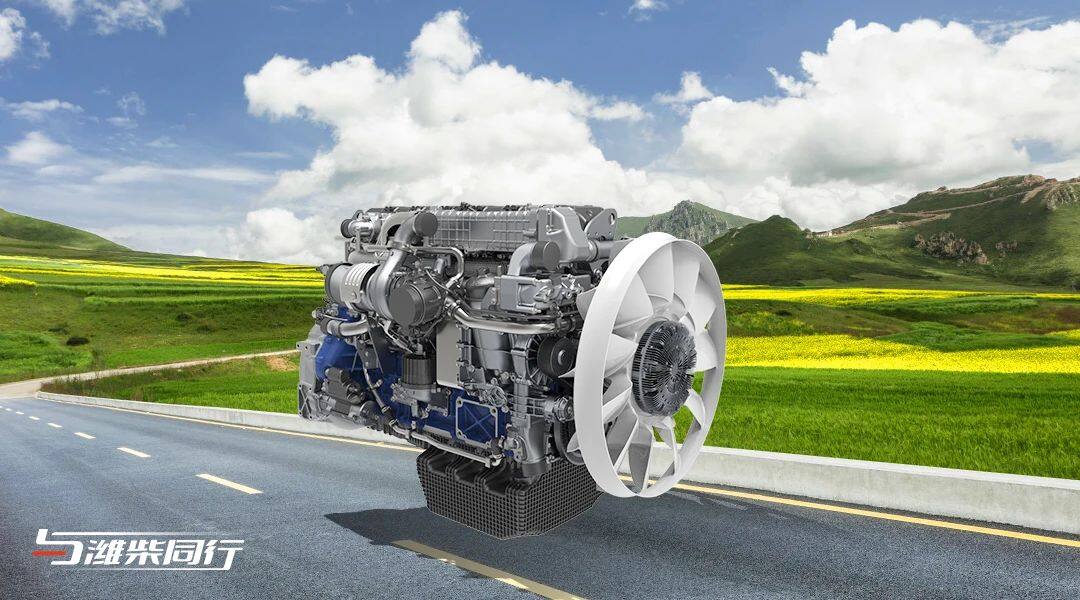 Weichai WP15NG Hardcore "heart" for heart--Seetao