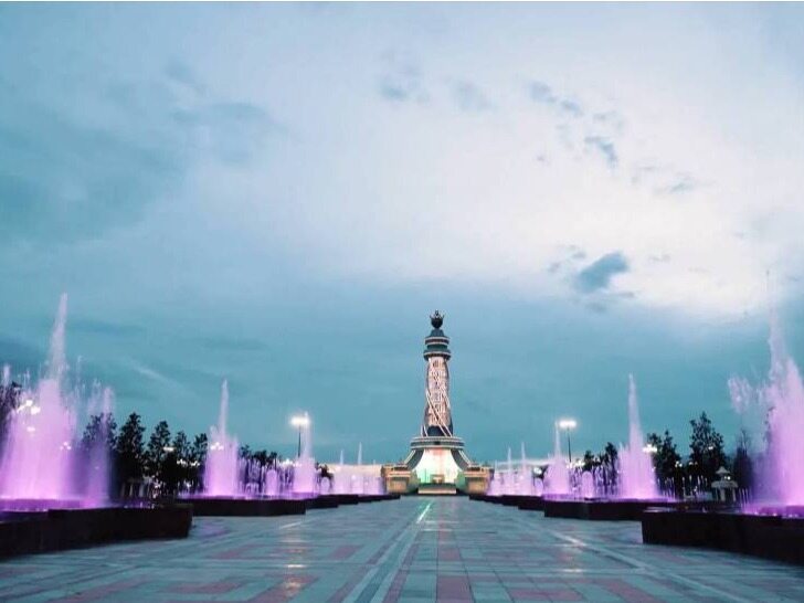 Independence and Freedom Tower is a new landmark of Tajikistan--Seetao