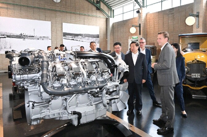 Tan Xuguang: We are here to learn from Scania!--Seetao