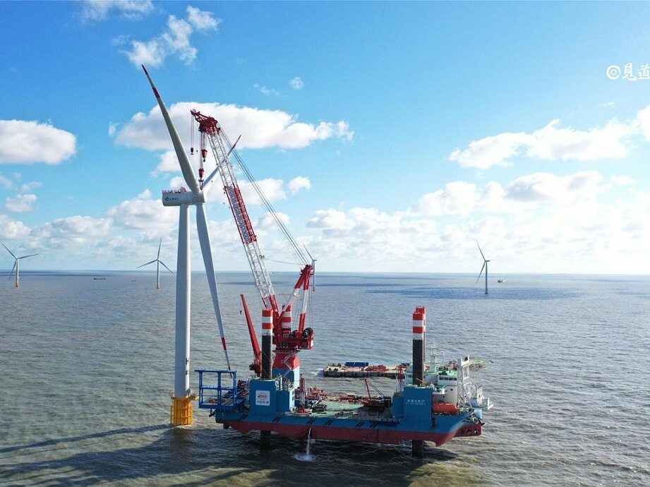 Approved offshore wind power in Pinghai Bay, Putian, Fujian Province ...